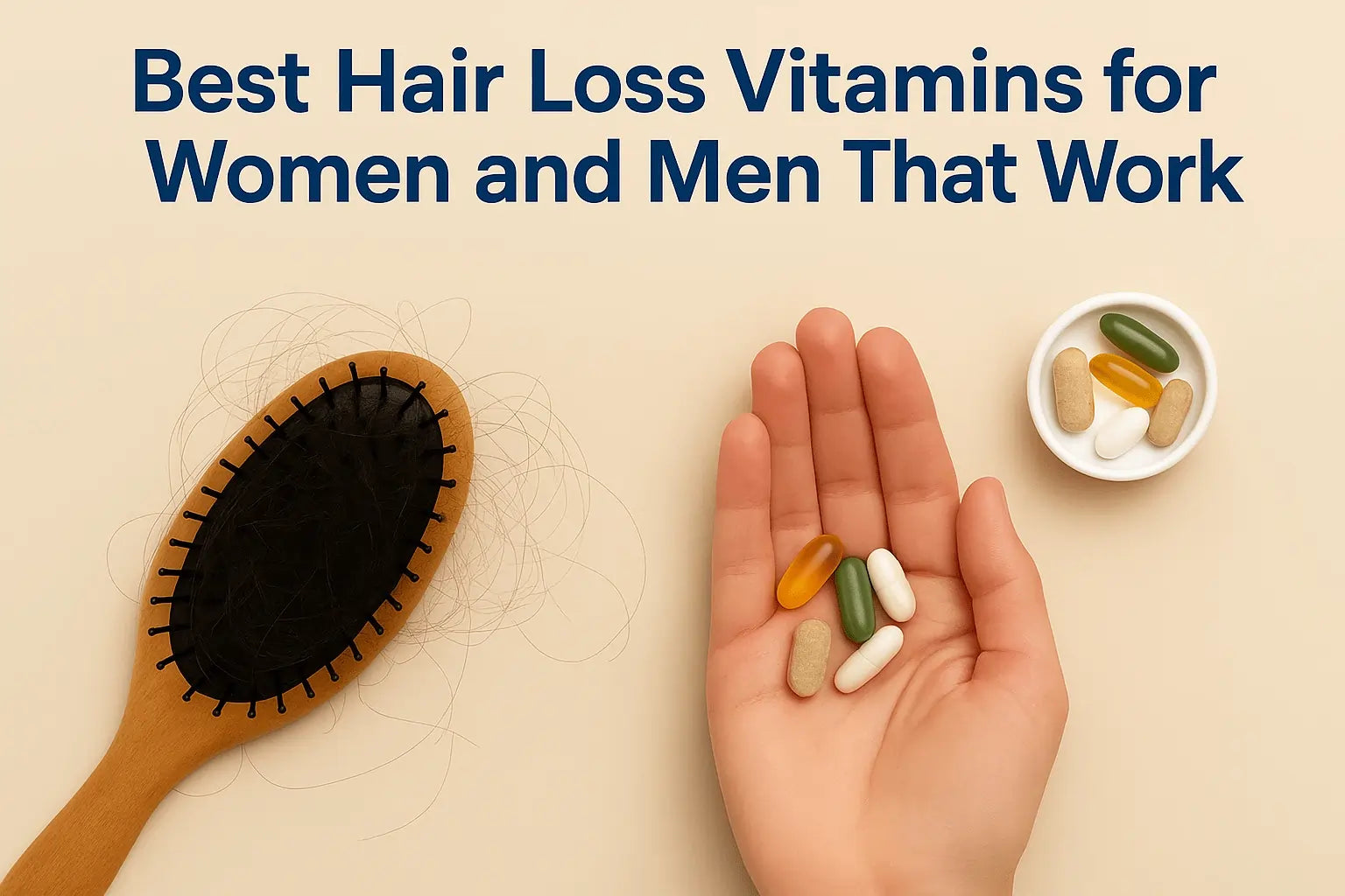 Best Hair Loss Vitamins for Women and Men That Works – Keyoma