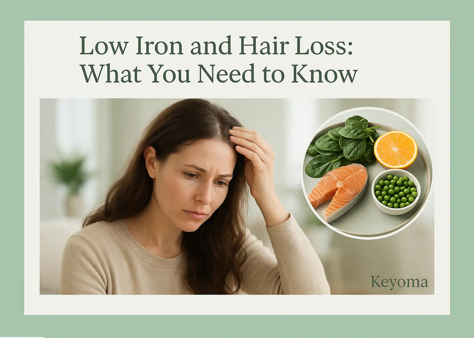 Iron Deficiency and Hair Loss Causes and Recovery – Keyoma